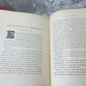 1884 Rare Antique Book, Papyrus Leaves, Poems, Stories, Essays, Brown ...