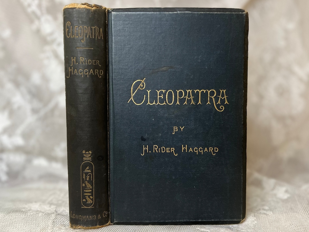1889 Cleopatra, H. Rider Haggard, First Edition, Ancient Egypt ...