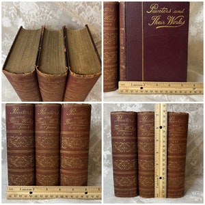 1896/1897 Painters and Their Works Complete Three Volume Book - Etsy