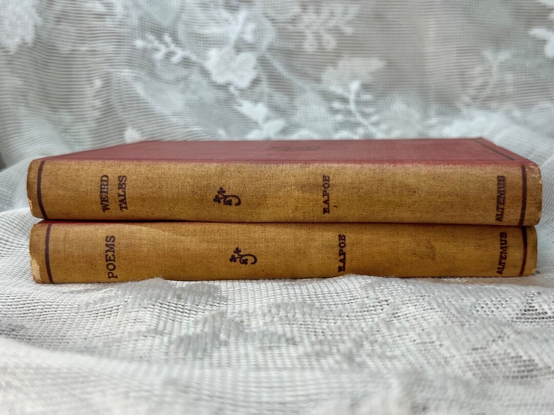 1895 Poems and Weird Tales by Edgar Allan Poe, Rare Antique Books, the ...