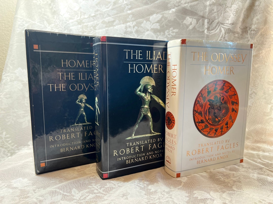 1990s Homers the Iliad and the Odyssey, Translated by Robert Fagles ...