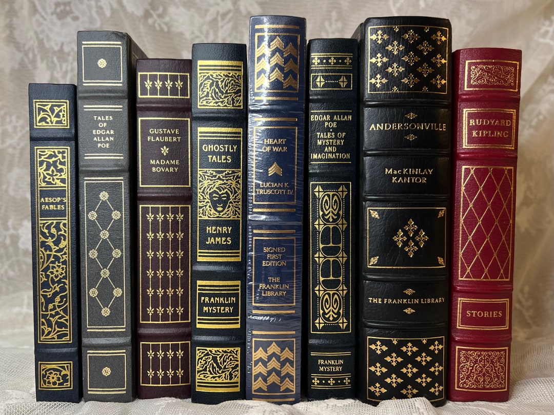 Vintage Franklin Library Books, Vintage Classics, Gilded Collectors ...