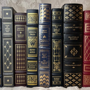 Vintage Franklin Library Books, Vintage Classics, Gilded Collectors ...