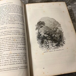 1860 Pilgrim’s Progress and Holy War, John Bunyan, Rare Antique Book ...