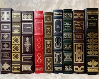 Vintage Franklin Library Books, Vintage Classics, Gilded Collectors ...