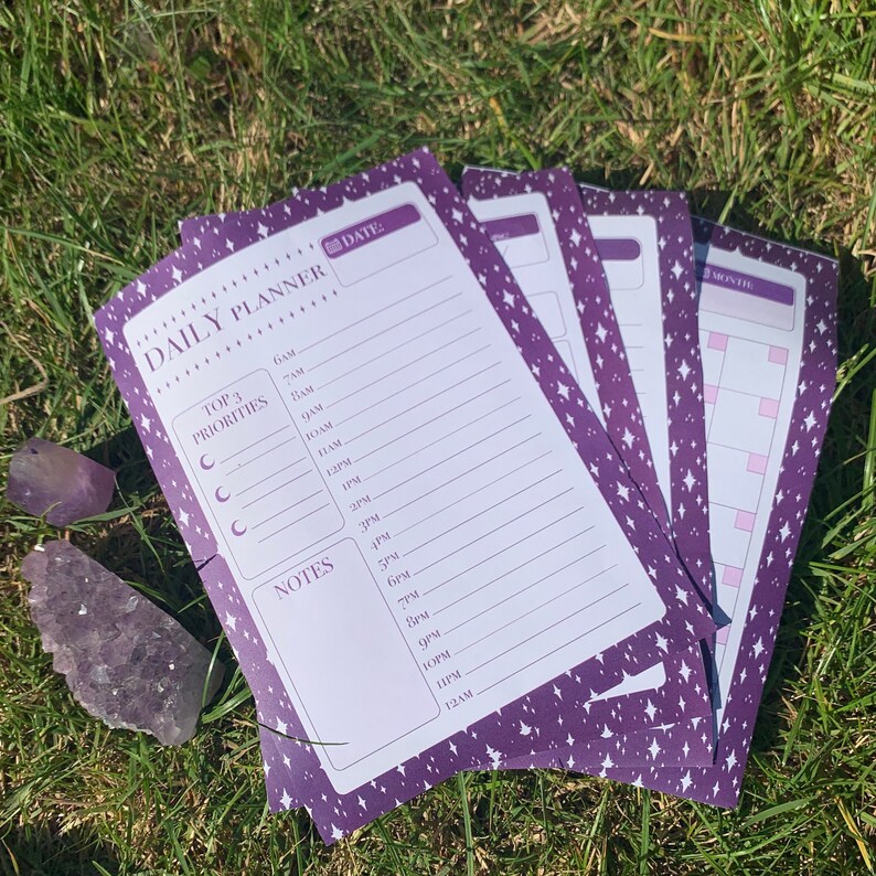 Celestial Digital Planner Pages / Space Themed Printable - Etsy