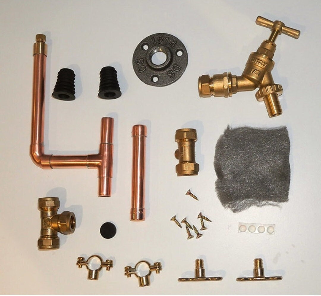 Copper Pipe Drink Dispenser DIY Kit - Etsy