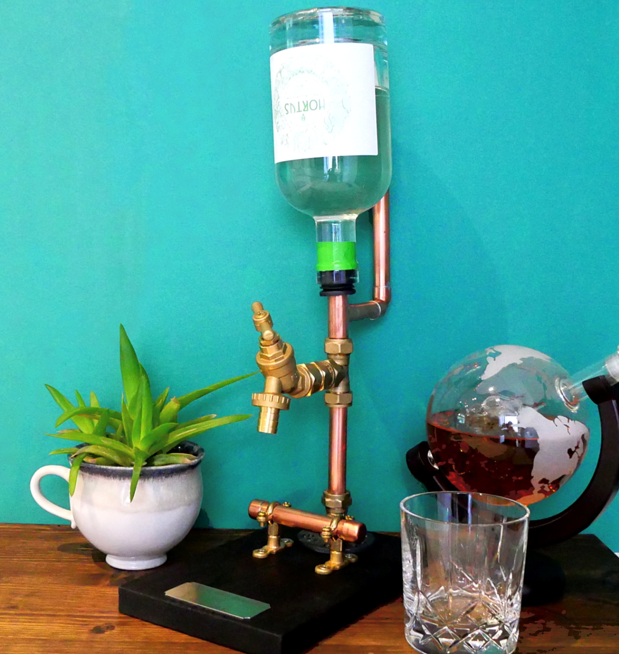 Personalisable Copper Pipe Drink Dispenser - Etsy