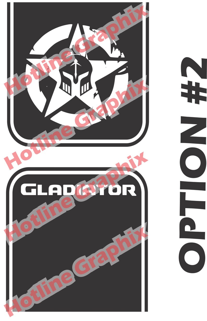 Jeep Gladiator Decal - Etsy