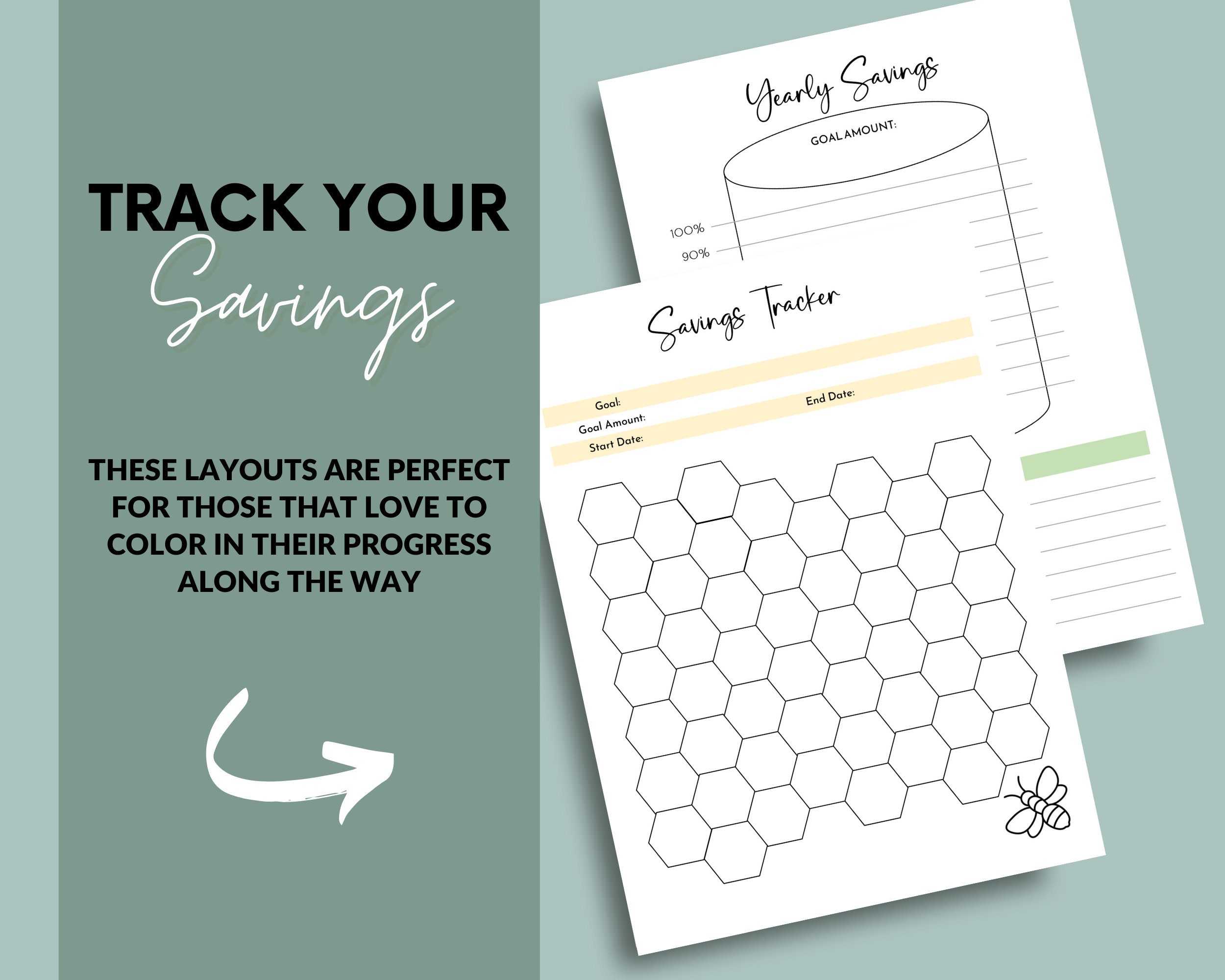 Budget Planner Bundle Printable PDF - Weekly - Monthly - Yearly ...