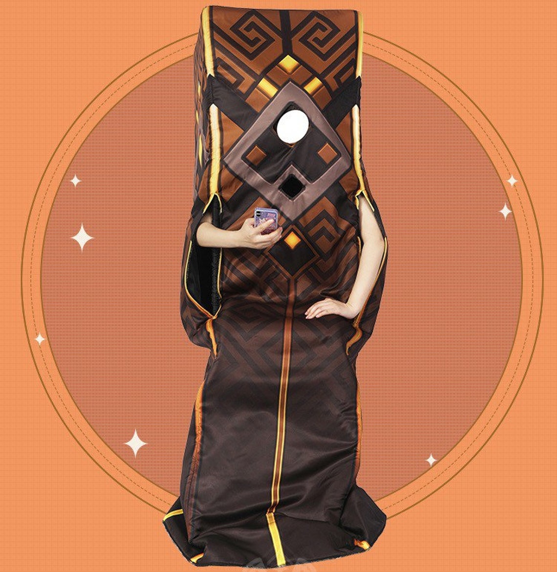 Genshin Impact Zhongli Pillar Cosplay Costume Funny Meme April - Etsy ...