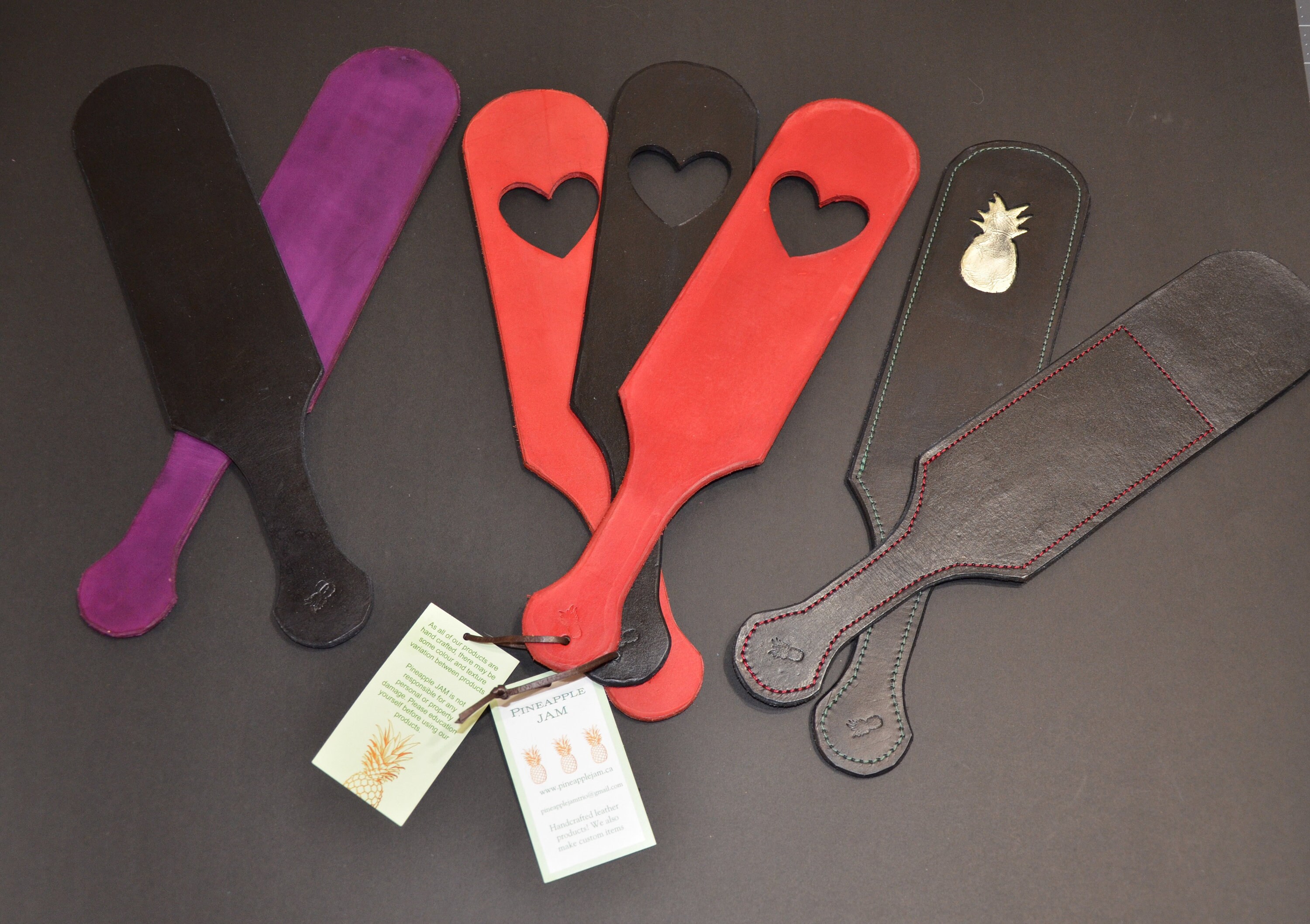 Handmade Leather Paddles - Etsy