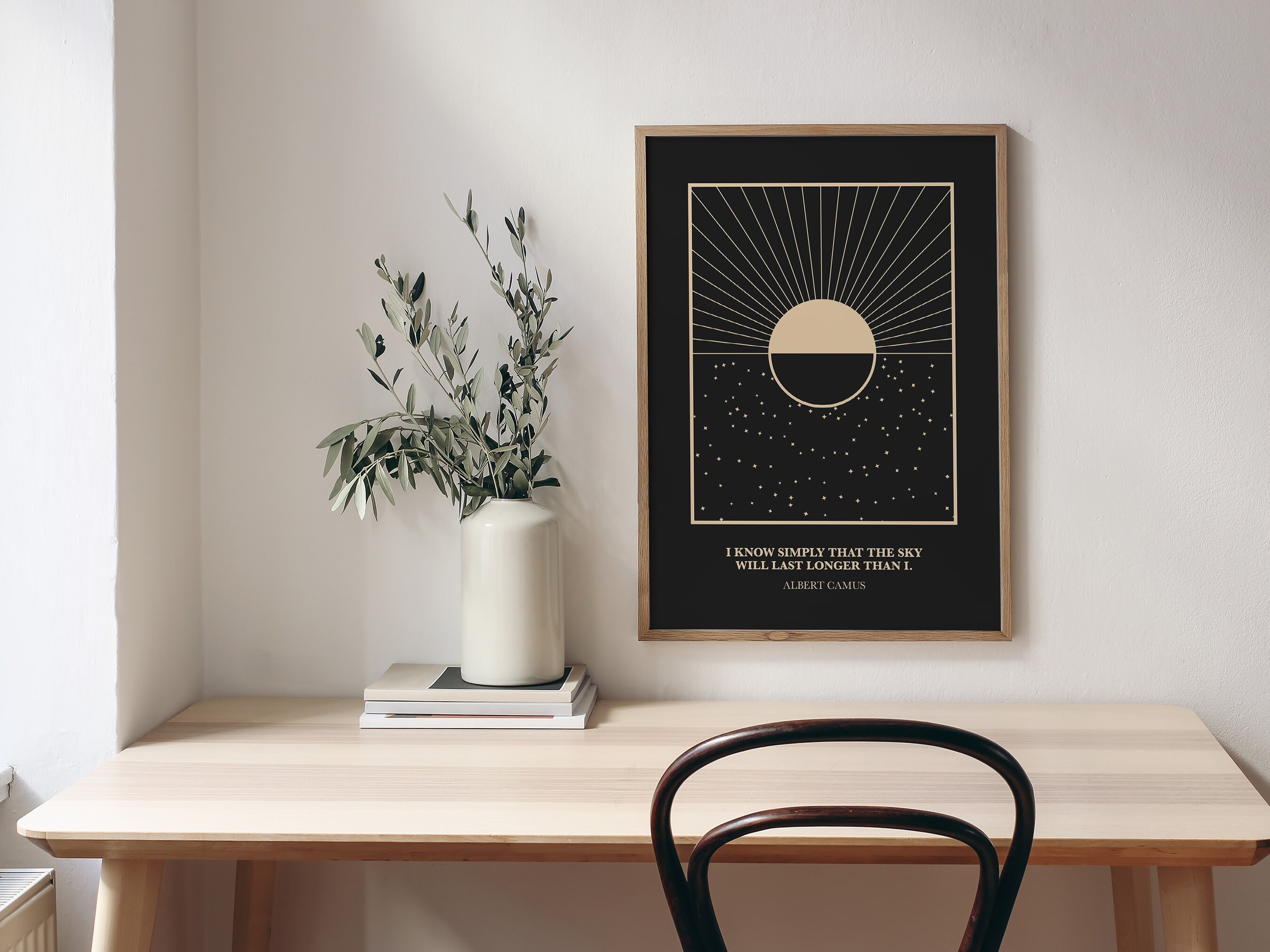 Albert Camus Wall Art, Camus Poster, Camus Quote, Nihilist Poster ...