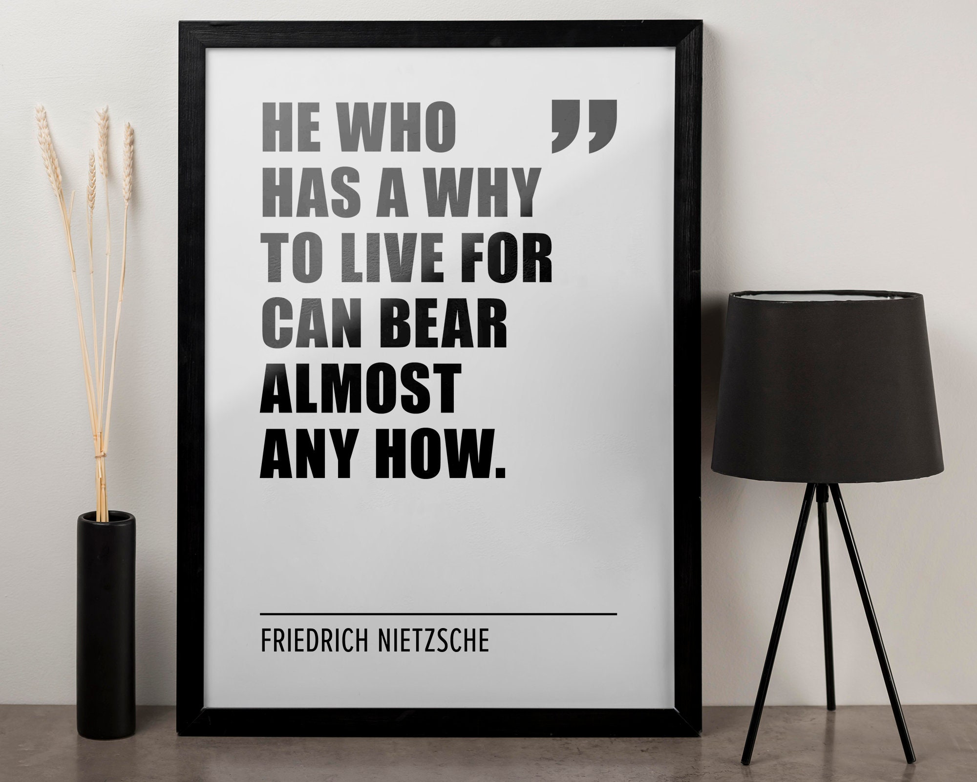 Friedrich Nietzsche Quote Poster, Friedrich Nietzsche, Nietzsche ...