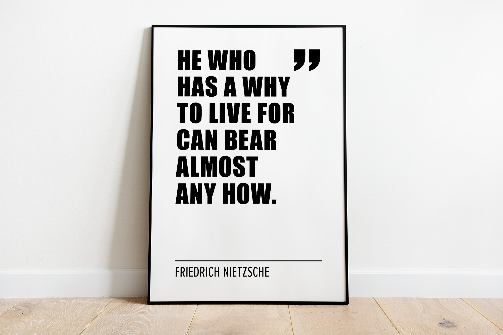 Friedrich Nietzsche Quote Poster, Friedrich Nietzsche, Nietzsche ...