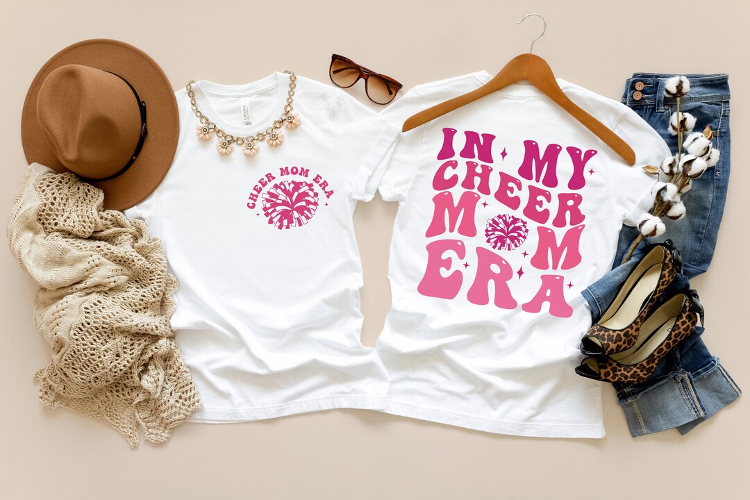 Cheer Mom Pink Shirt Custom Cheer Mom Sweater Cheer Mom Shirt Custom ...