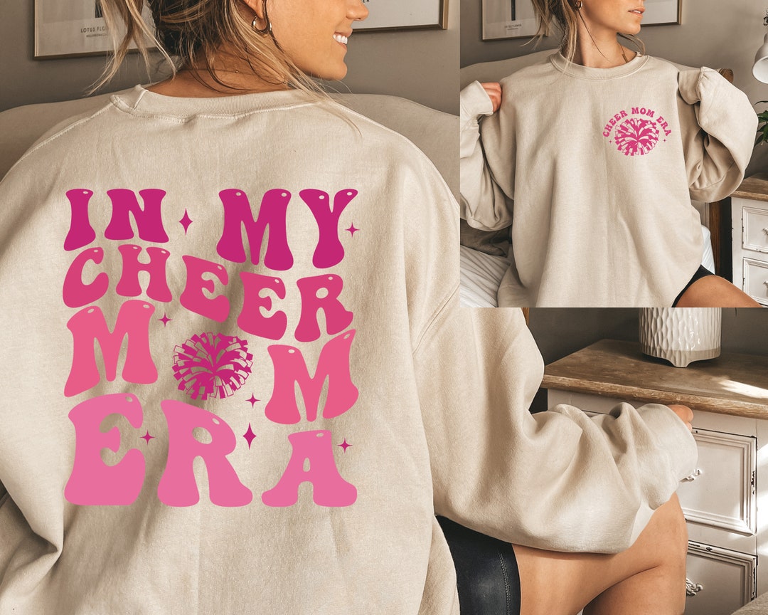 Cheer Mom Sweatshirt Custom Cheer Mom Sweater Cheer Mom Shirt Custom ...