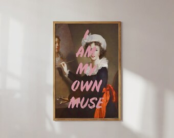 I Am My Own Muse Print - Etsy