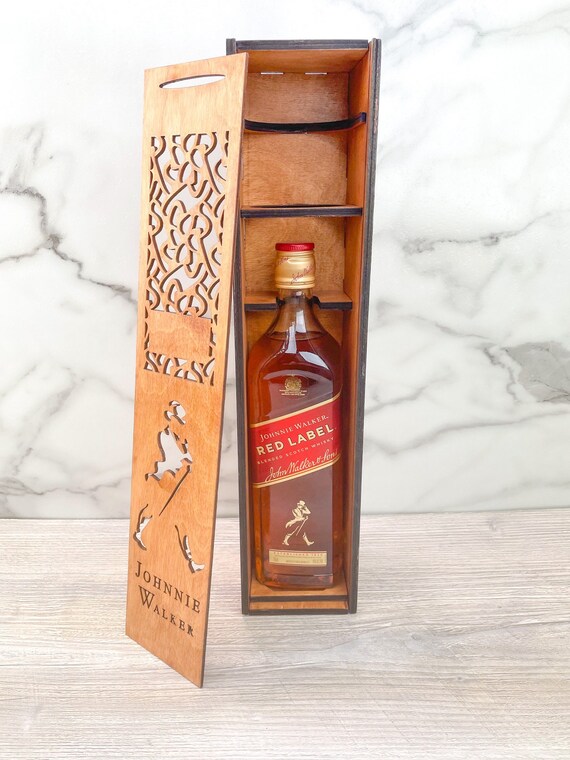 Johnnie Walker Box I Gift Box I Liquor Box I Custom Gift I | Etsy