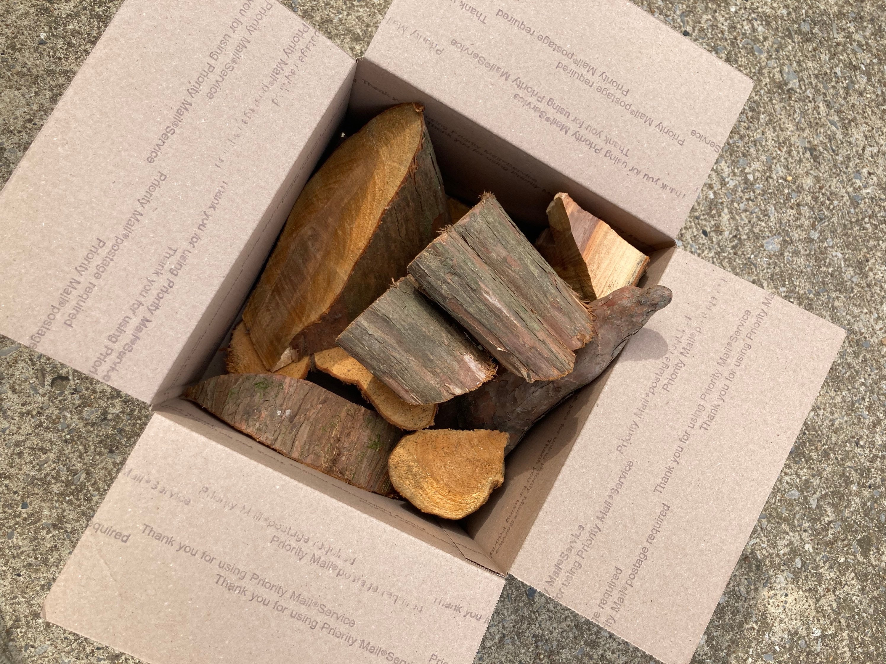 Cypress Wood Variety Box/scrap Wood Box/craft Wood - Etsy