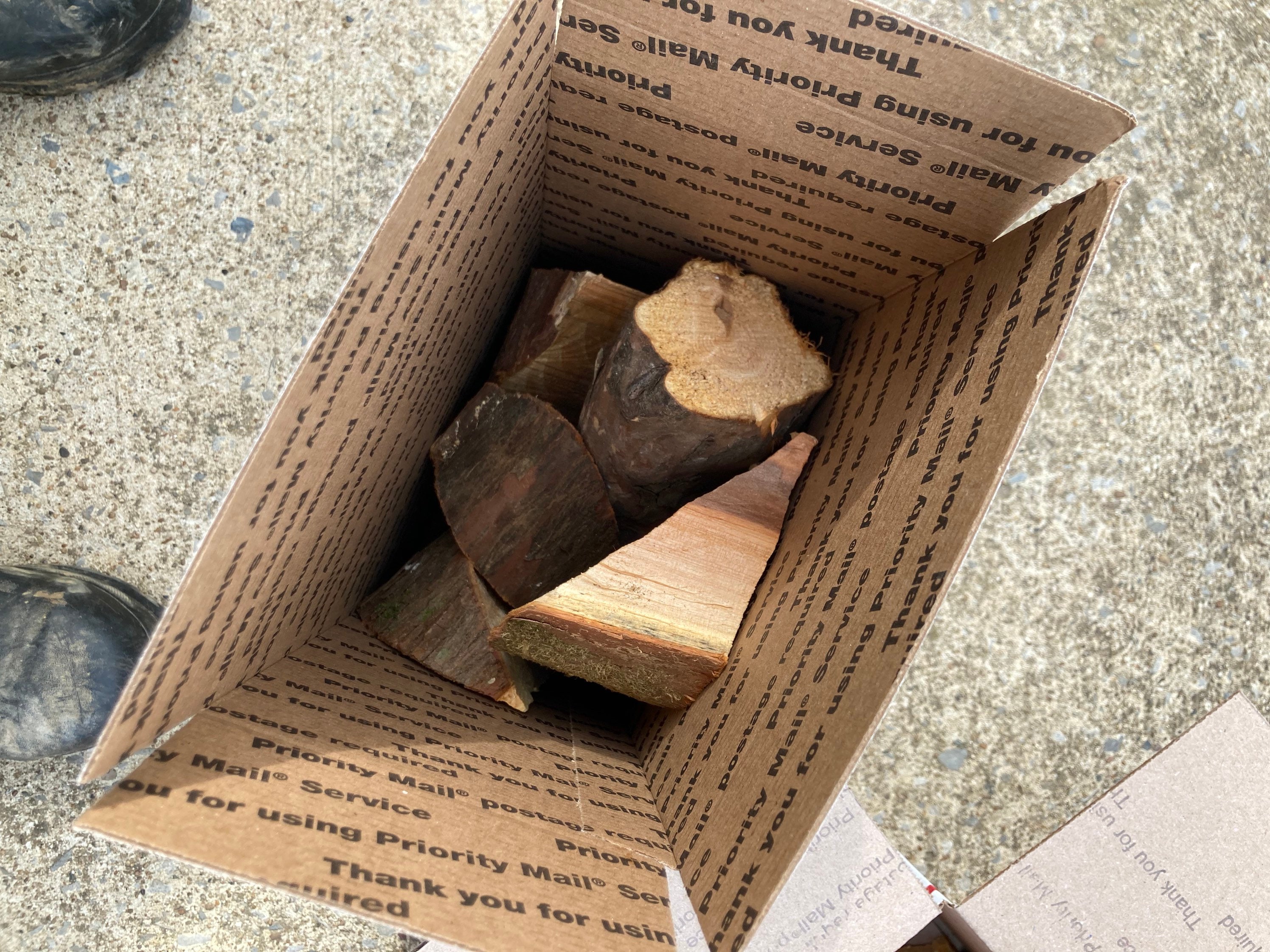 Cypress Wood Variety Box/scrap Wood Box/craft Wood - Etsy