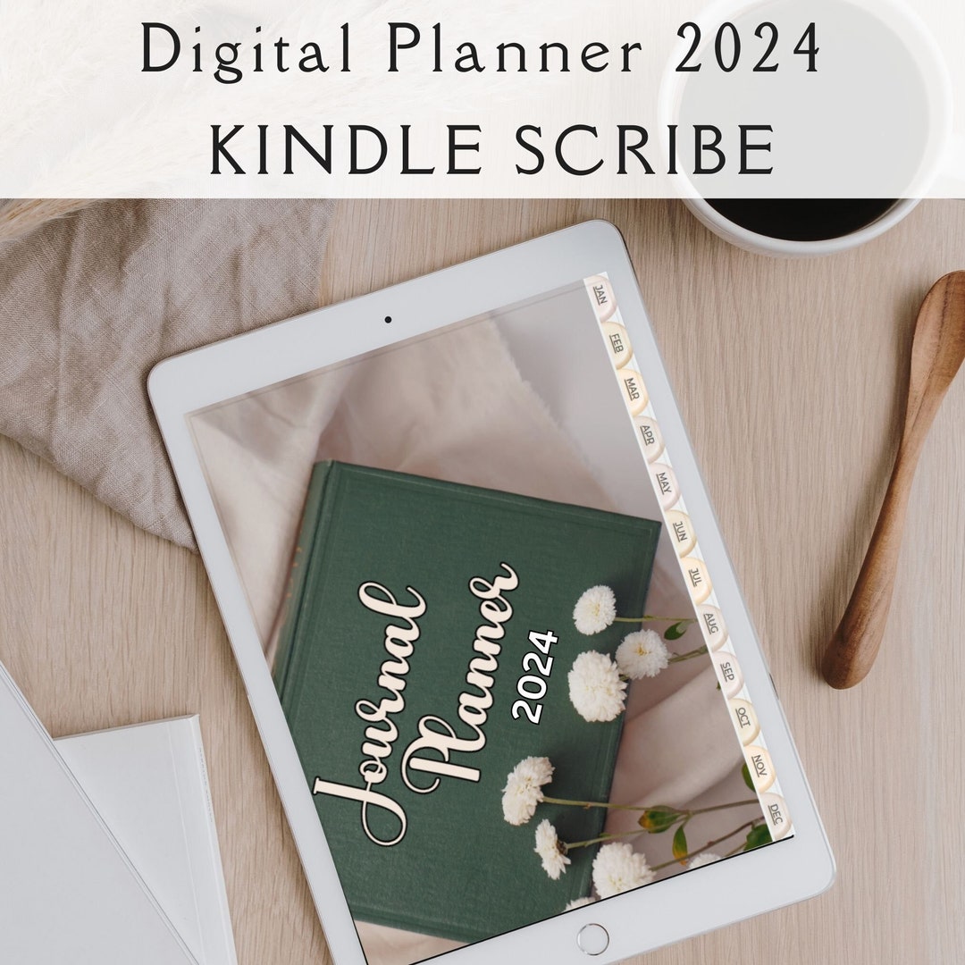 Kindle Scribe 2024 Digital Planner Cottagecore Themed Essential Undated ...