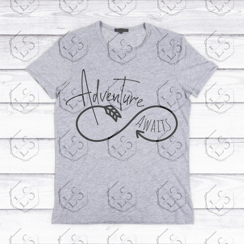 Adventure Awaits Arrow SVG: Travel Cricut Cut Files (digital Download ...