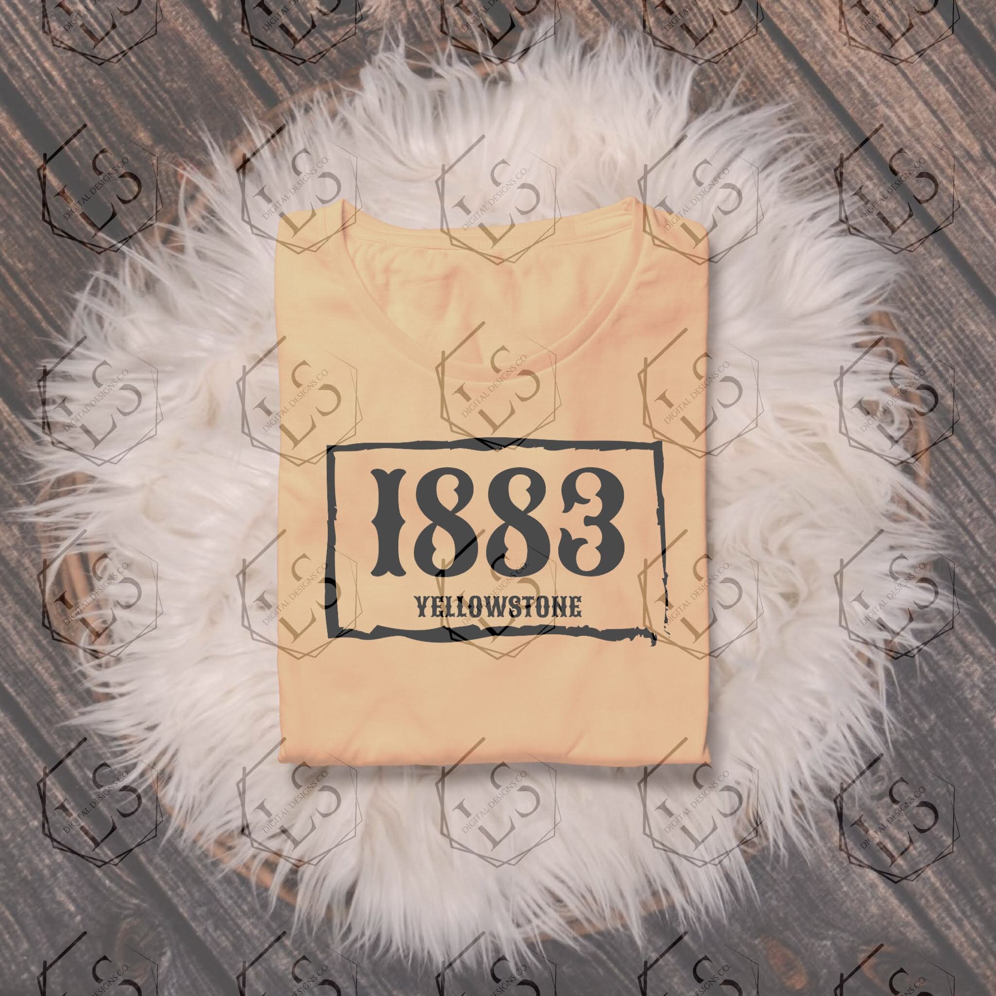 1883 Yellowstone Tv Show Svg, Png, Jpg Cut Files for Cricut ...