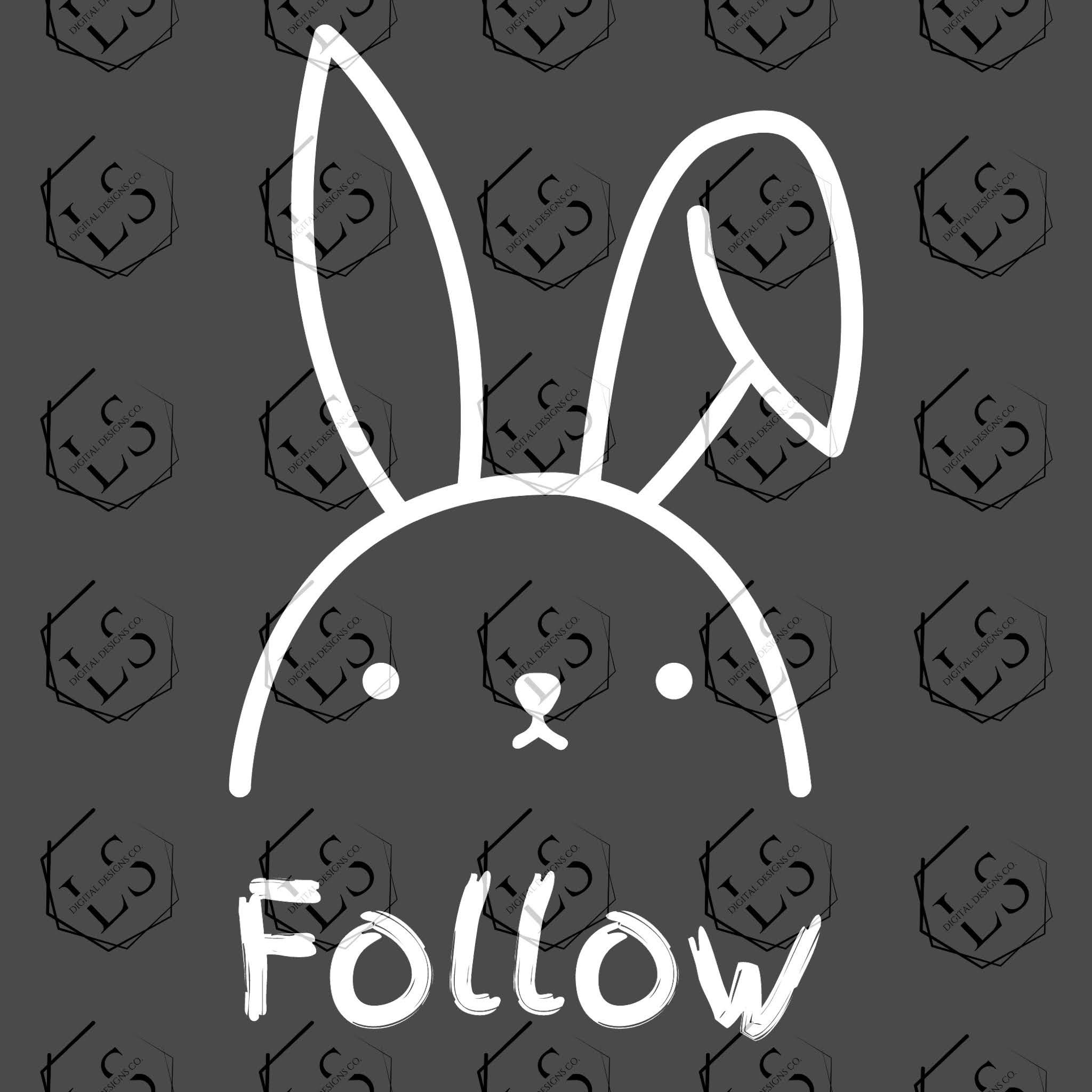 Matrix Follow the White Rabbit Svg, Follow the White Rabbit Svg, Cut ...