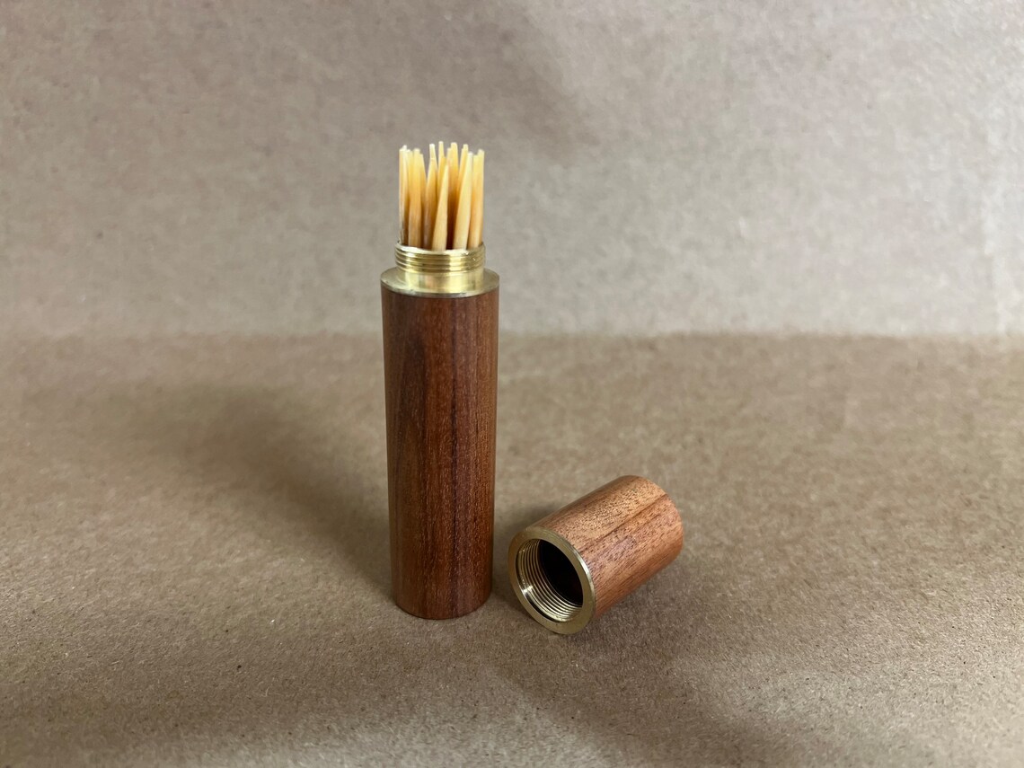 Buffalo Trace Bourbon Infused Toothpicks With Luxury Wooden Case - Etsy