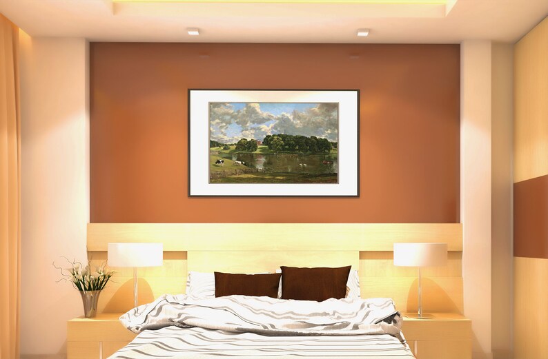 Classic British Countryside Wall Art John Constable Poster Regency-era ...