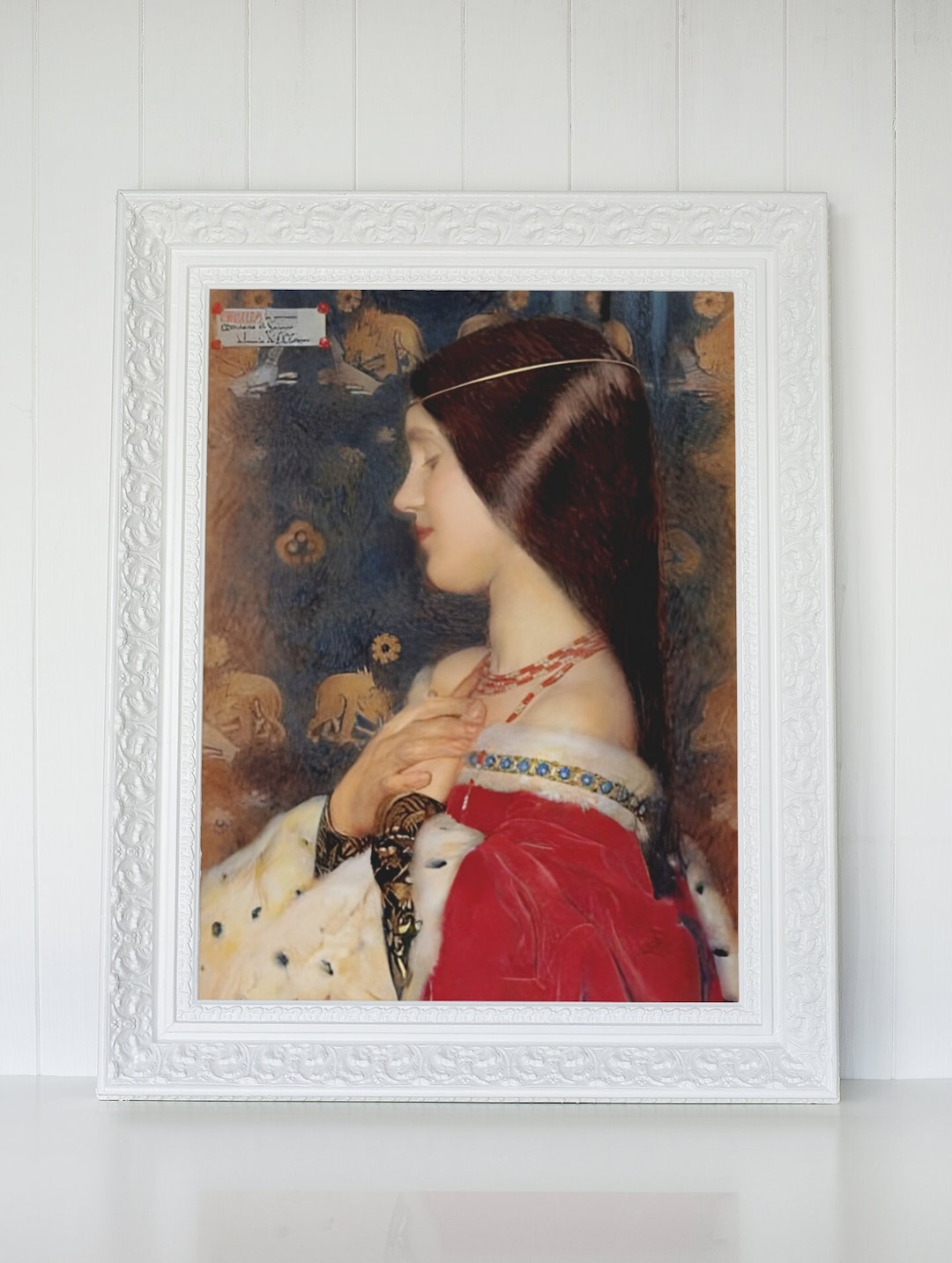 Classic Medieval Wall Art Frank Cadogan Cowper Poster Pre-raphaelite ...