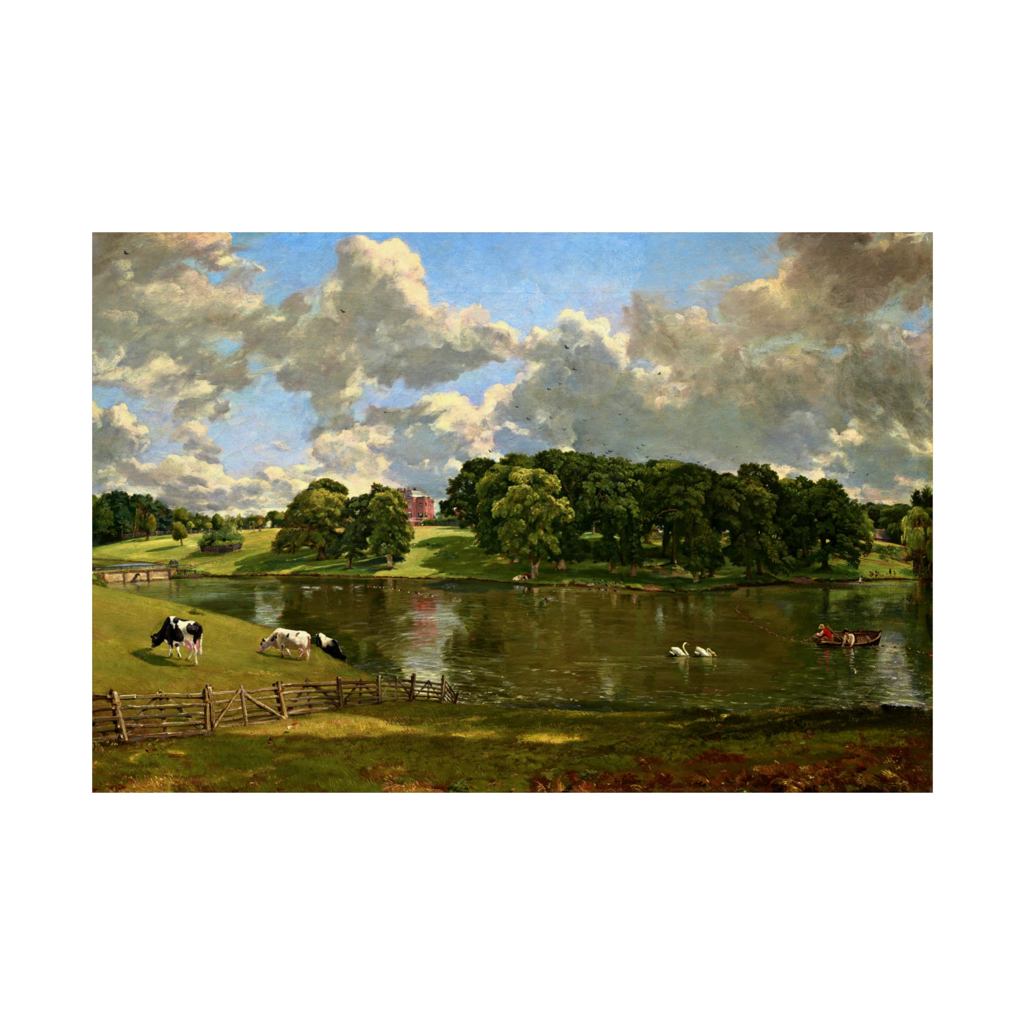 Classic British Countryside Wall Art John Constable Poster Regency-era ...