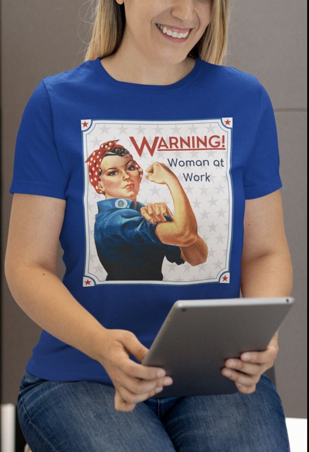 Vintage Rosie the Riveter T-shirt Retro WWII We Can Do It Tshirt 1940's ...