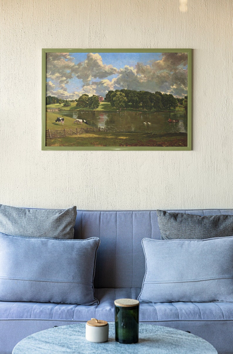 Classic British Countryside Wall Art John Constable Poster Regency-era ...
