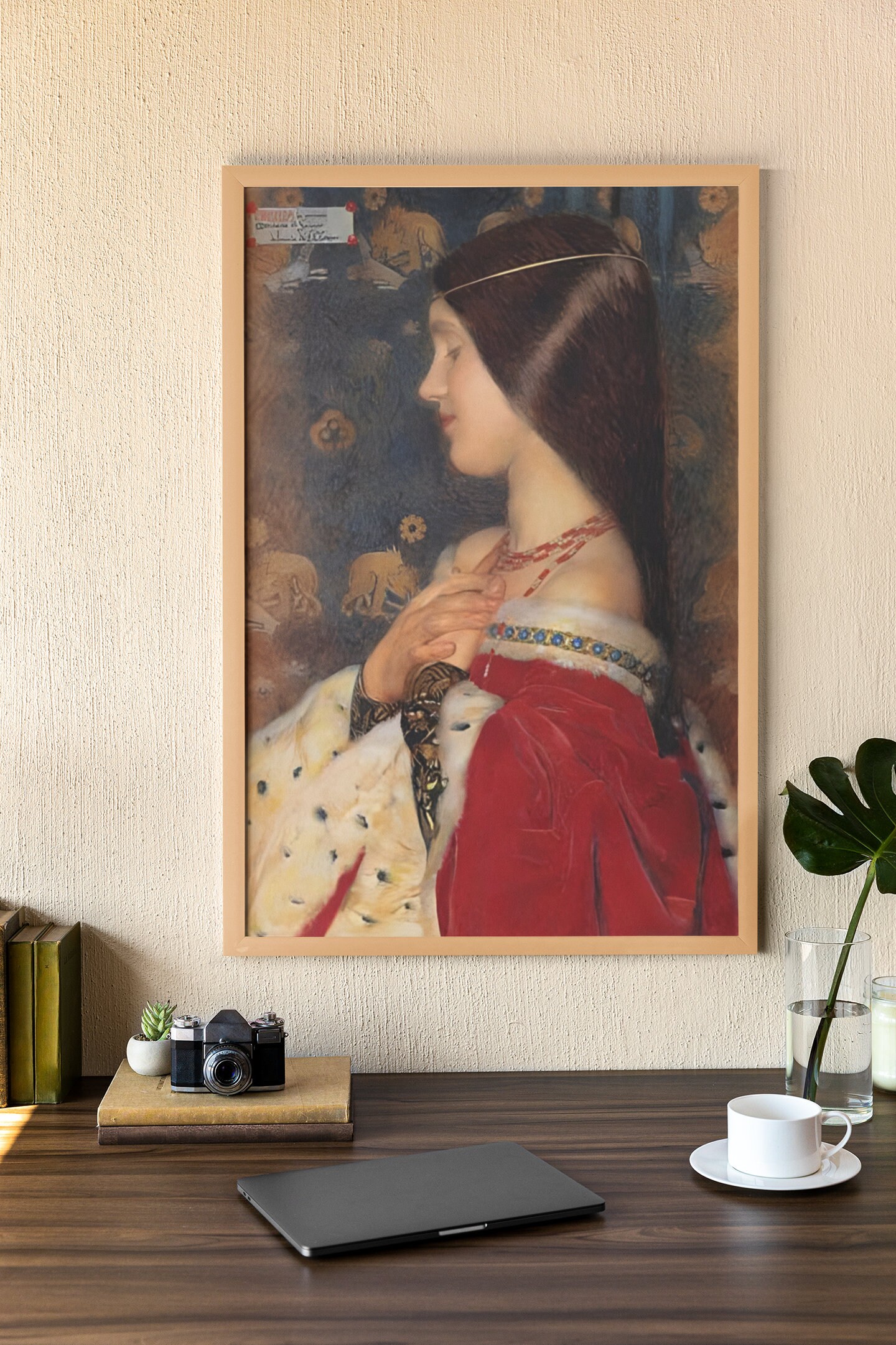 Classic Medieval Wall Art Frank Cadogan Cowper Poster Pre-raphaelite ...