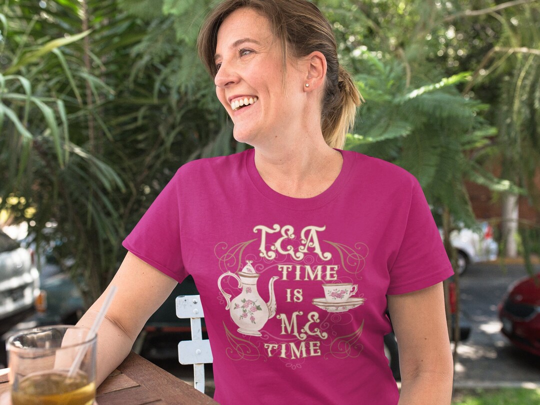 Vintage Cottagecore Tea Time T-shirt Pretty Classic English Tea Set ...