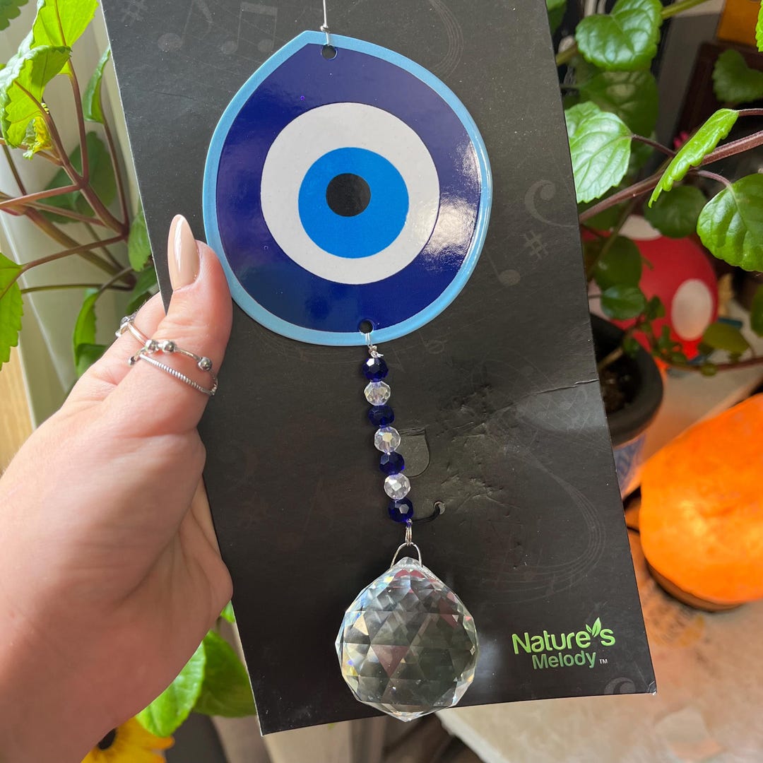 Evil Eye Suncatcher | Evil Eye Catcher | Crystal Sun Catchers | Evil ...