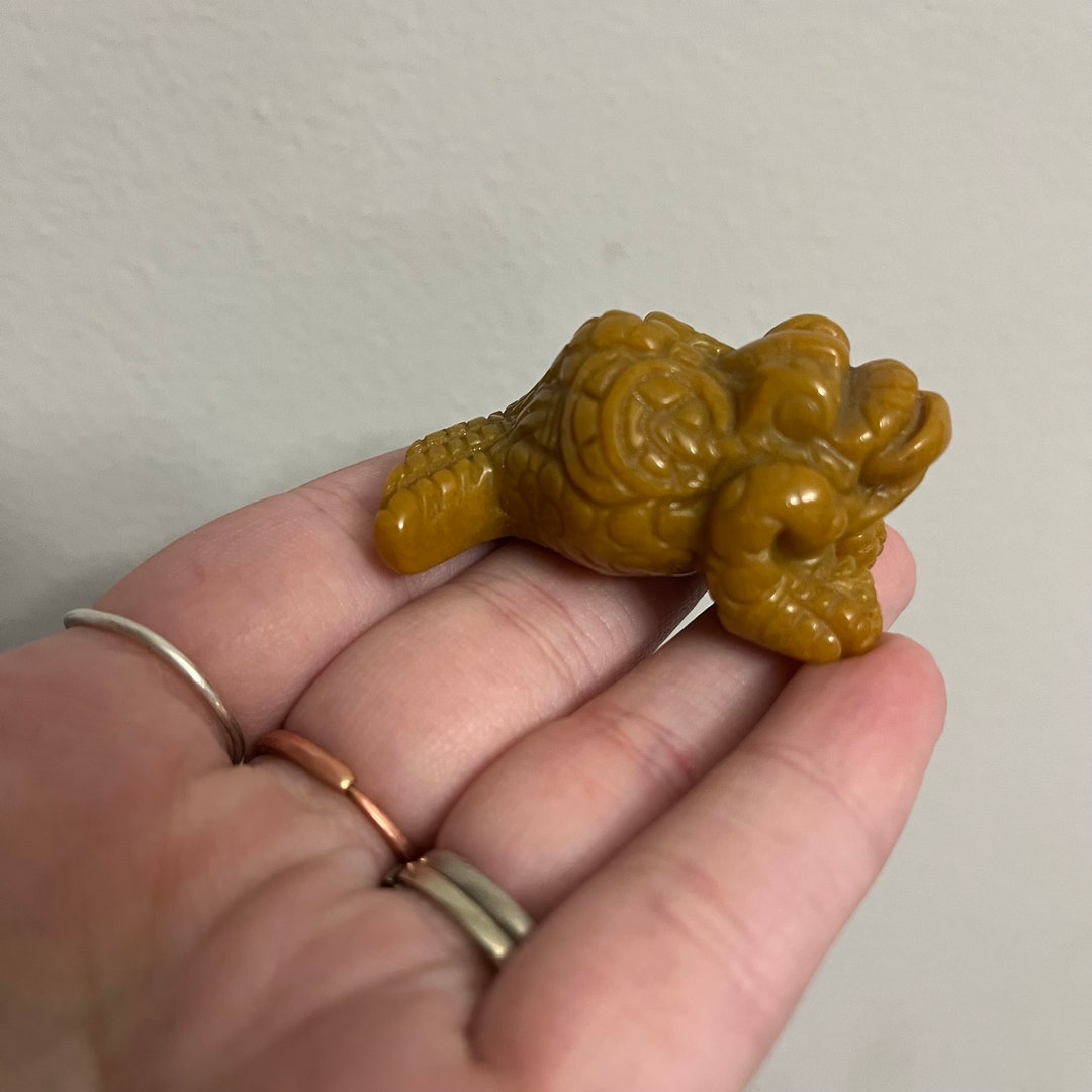 Yellow Jasper Chinese Frog | Crystal Frog | Crystal Animals | Jasper ...