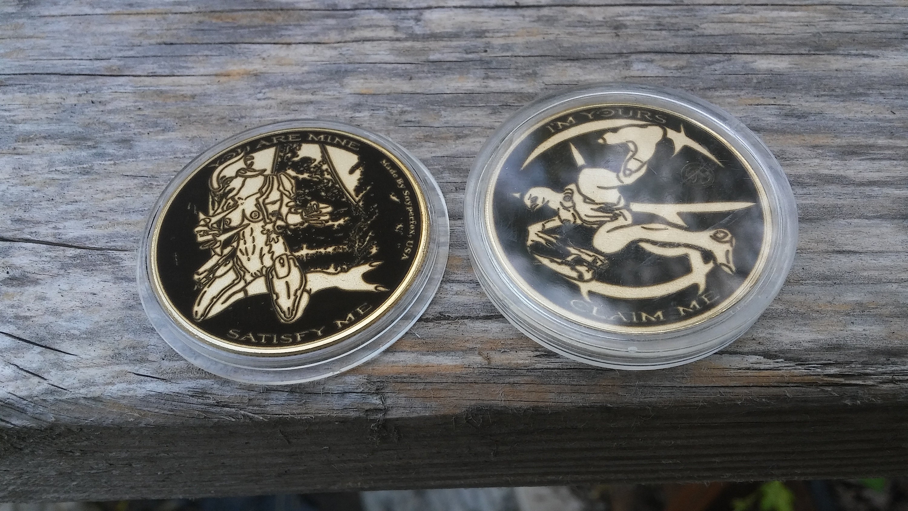 Stripper Alien Coin Satisfy/claim Me - Etsy