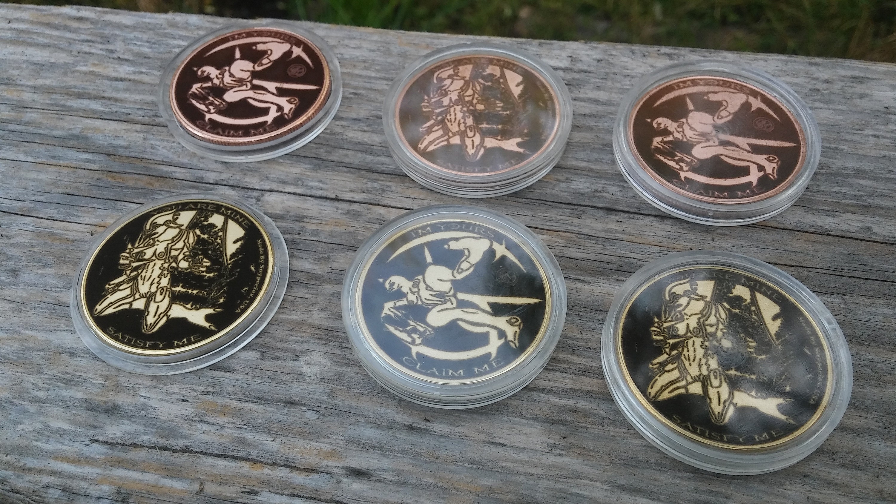 Stripper Alien Coin Satisfy/claim Me - Etsy