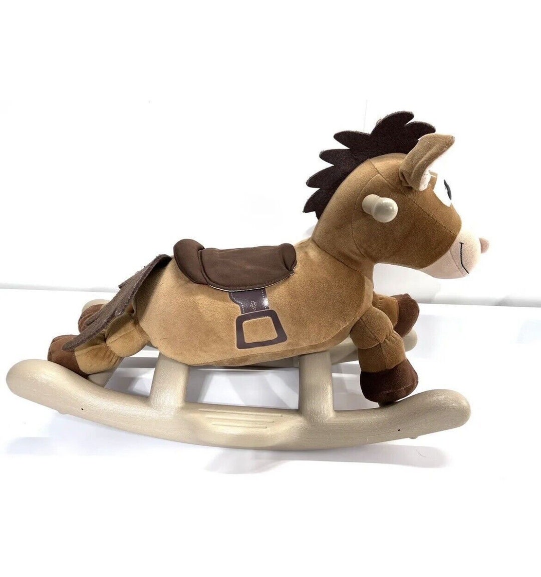Disney Toy Story Bullseye Ride on Plush Rocking Horse Tested Works - Etsy