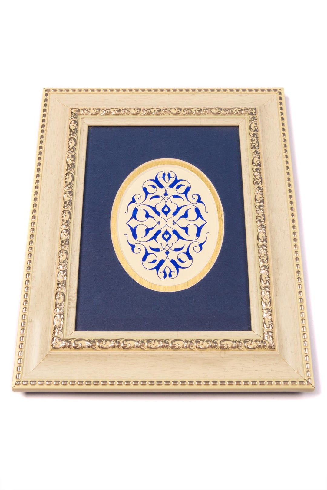Blue Rumi - Classical Ottoman Illumination Art - Hand Painting ...