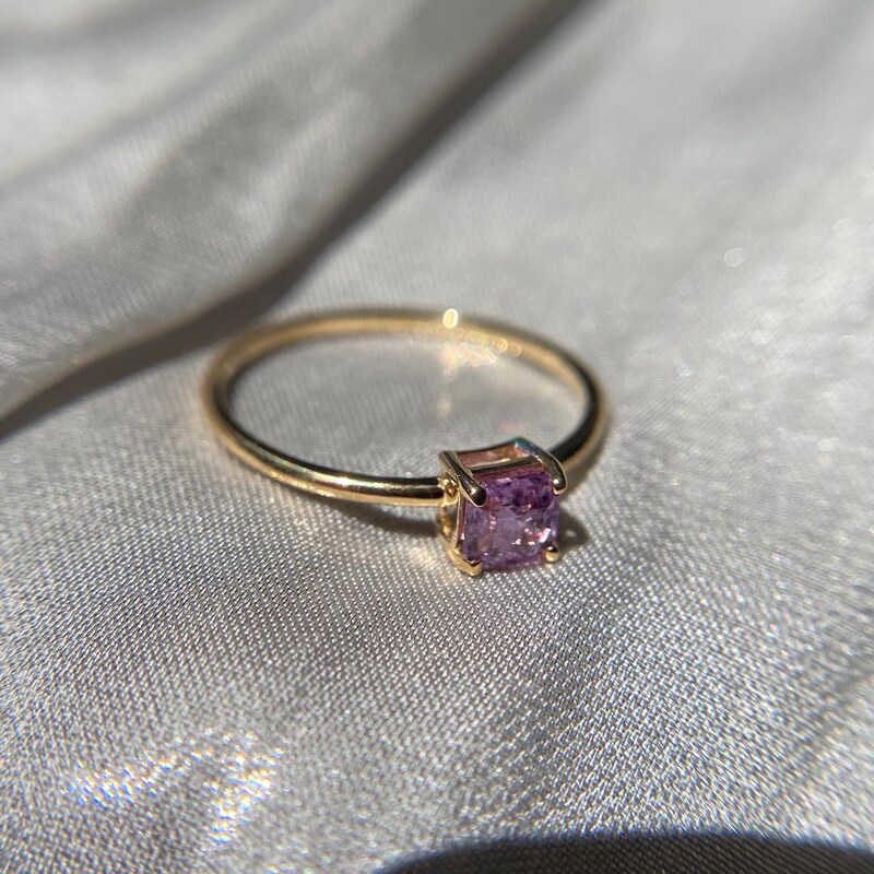 Light Purple Ring - Etsy