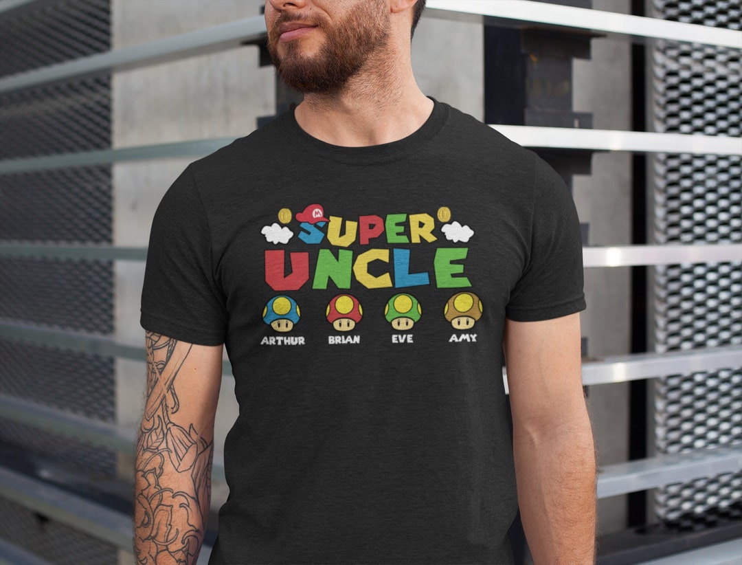 Personalization Super Uncle Shirt, Matching Super Uncle Shirt, Super ...