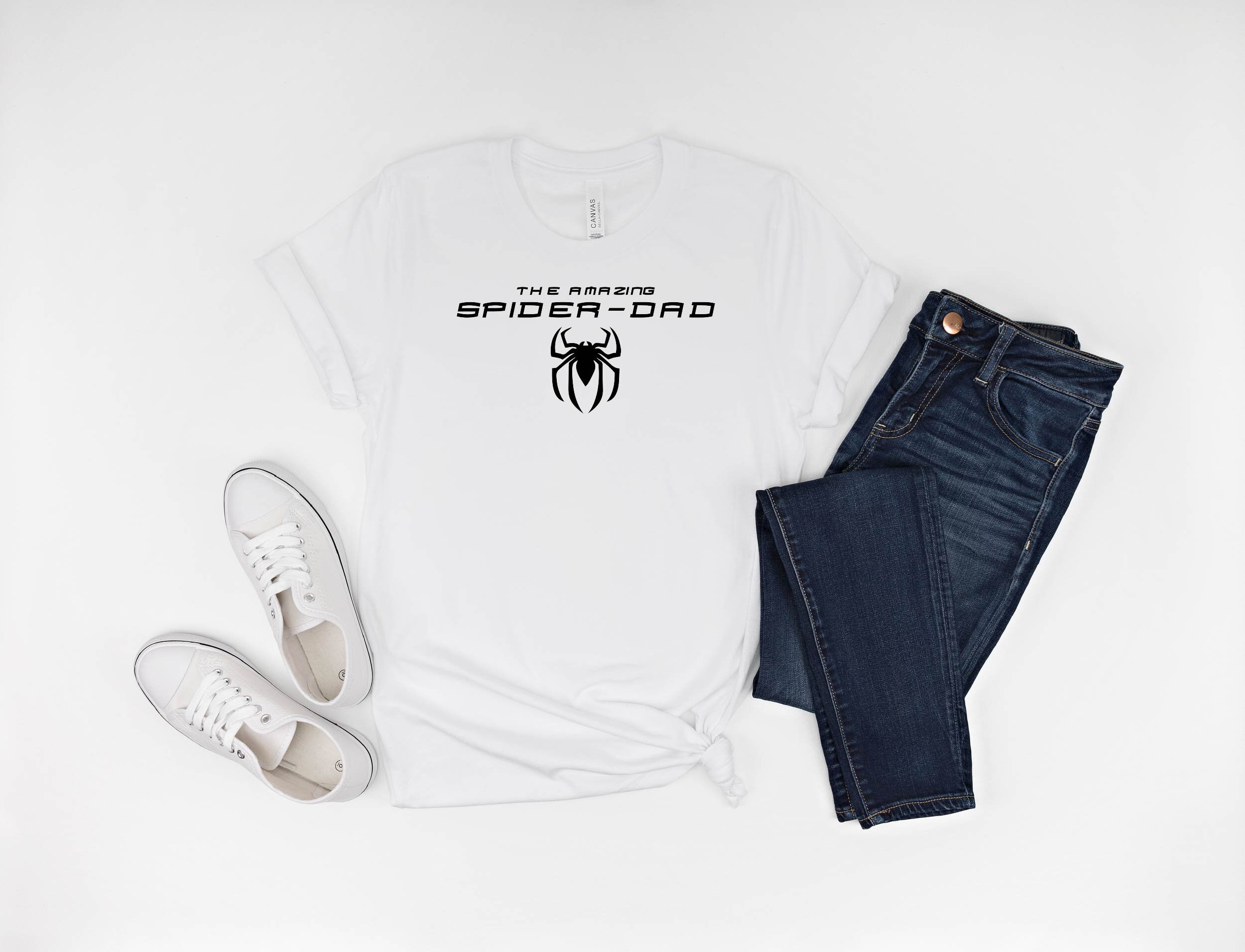 The Amazing Spider-dad Shirt Funny Dad Tshirt Father's - Etsy