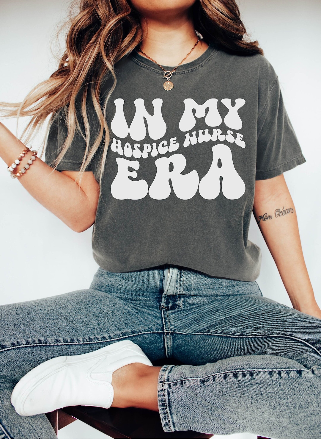 Comfort Colors in My Hospice Nurse Era Tshirt, Hospice Nurse Shirt ...