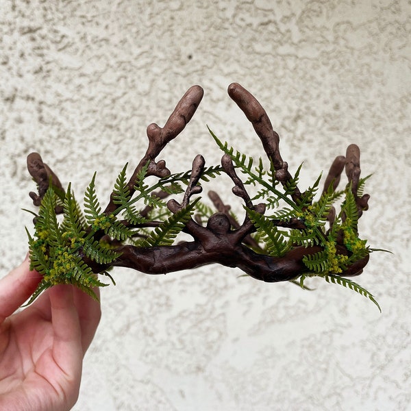 Branch Crown - Etsy