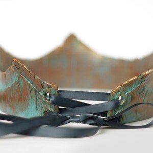Oxidized Copper Crown | Cosplay Crown - Etsy
