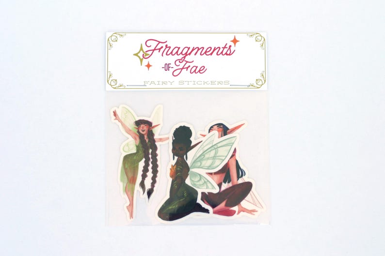 Fairy Sticker Pack | Vinyl Stickers - Etsy